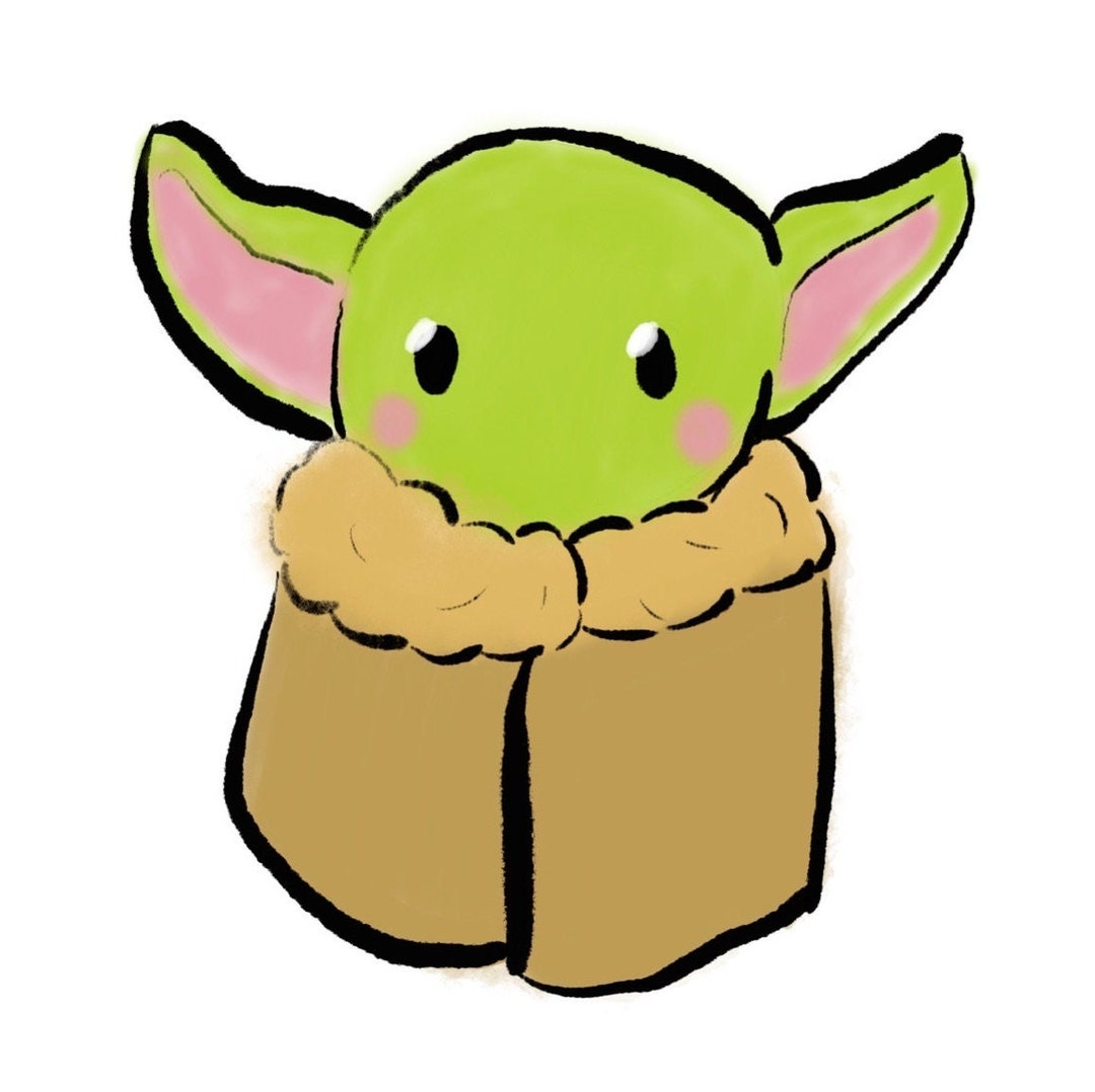 PREORDER Baby Yoda/ Grogu/ Star Wars/mandolorian/disney/cake Topper ...