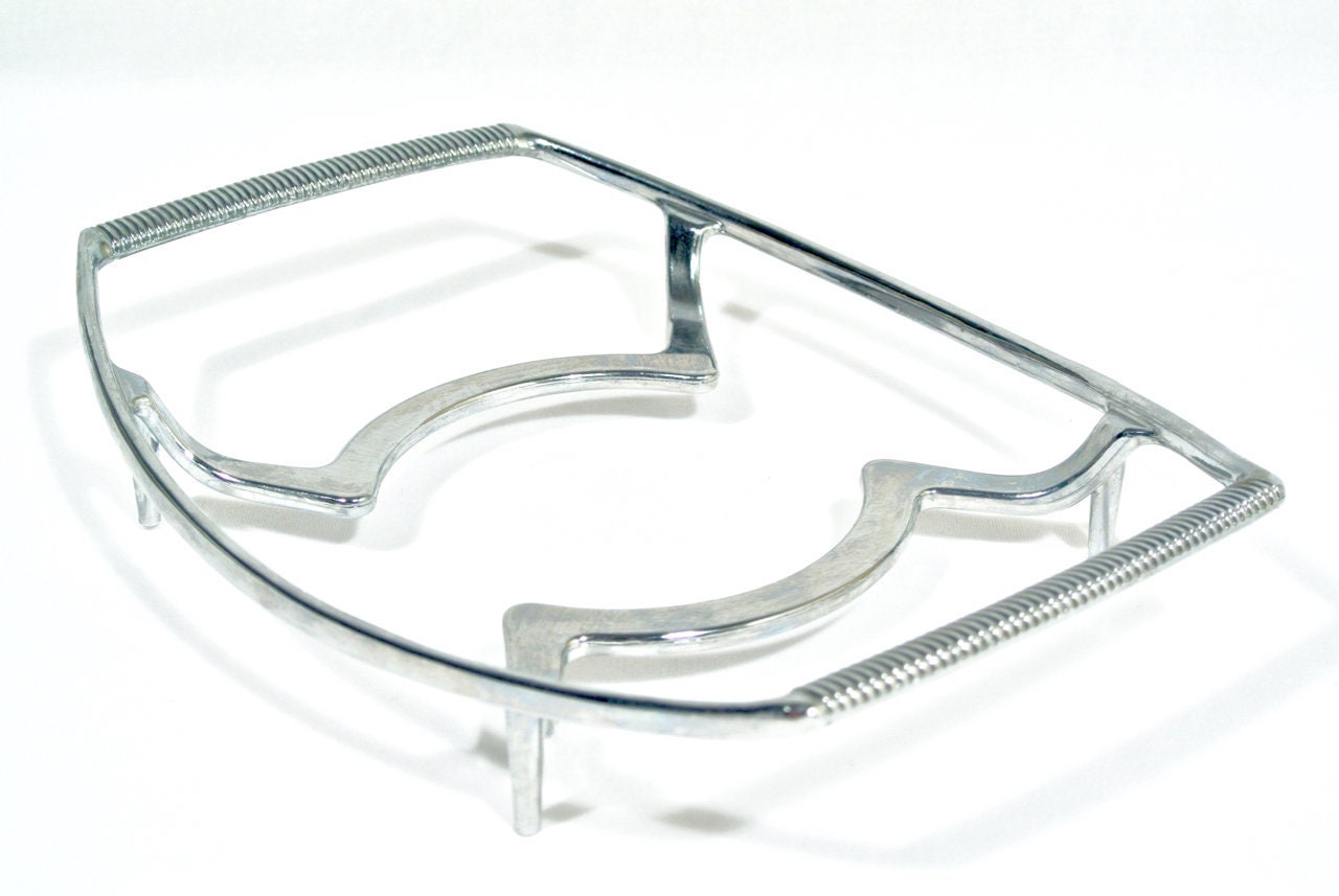 Vintage MCM Corning Metal Serving Cradle P-7-M-1 Casserole | Etsy