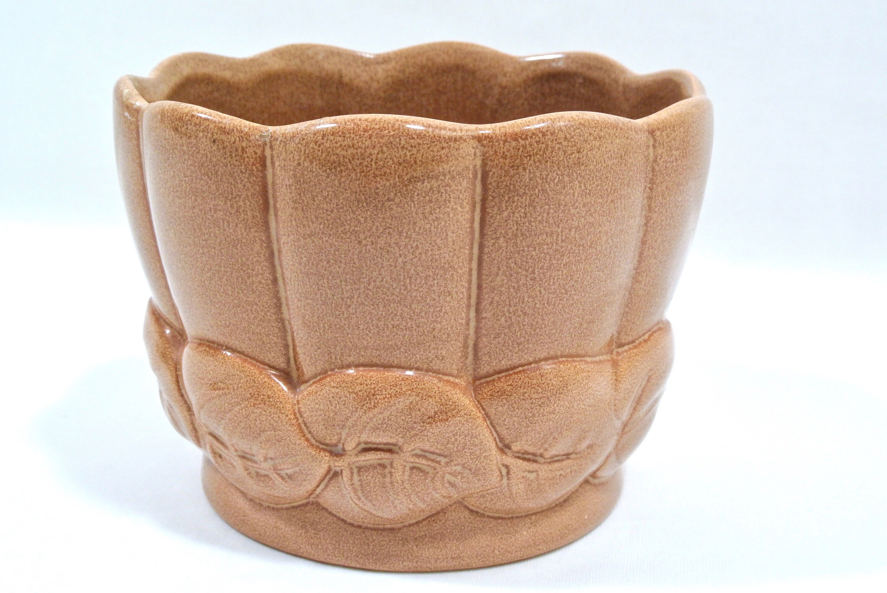 Vintage Red Wing USA Pottery Leaf Planter Flower Pot Art Deco | Etsy