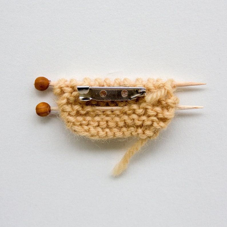 Knitting Pin | Hand Knitted Using Lamb's Wool Yarn From Northern France ...