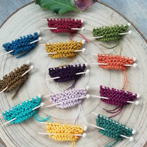 Knitting Pin | Hand Knitted Using Linen | Ecofriendly | Rustic | Vegan ...