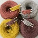 Knitting Pin Hand Knitted Using Linen Ecofriendly Rustic Vegan - Etsy