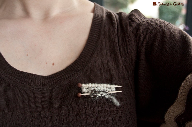 Knitting Pin | Hand Knitted Using Linen | Ecofriendly | Rustic - Etsy