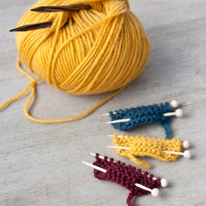 Knitting Pin | Set of 3 Pieces | Pure Wool - Etsy