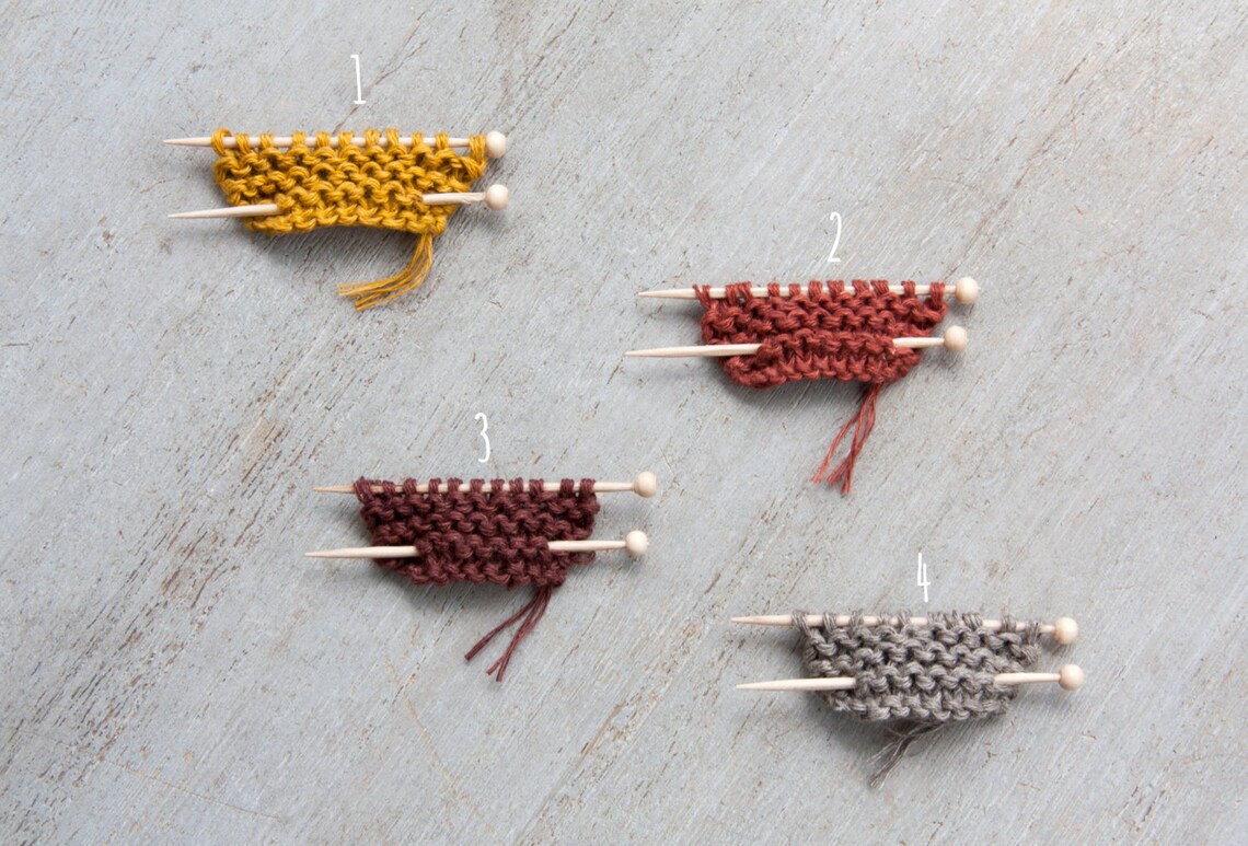 Knitting Pin Hand Knitted Using Linen Ecofriendly Rustic - Etsy