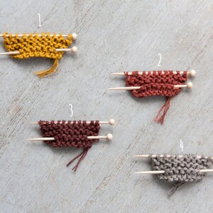 Knitting Pin | Hand Knitted Using Linen | Ecofriendly | Rustic | Vegan ...