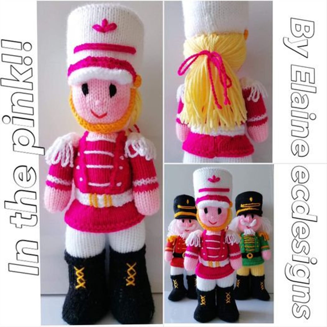 The Nutcracker Knitting Pattern | Etsy