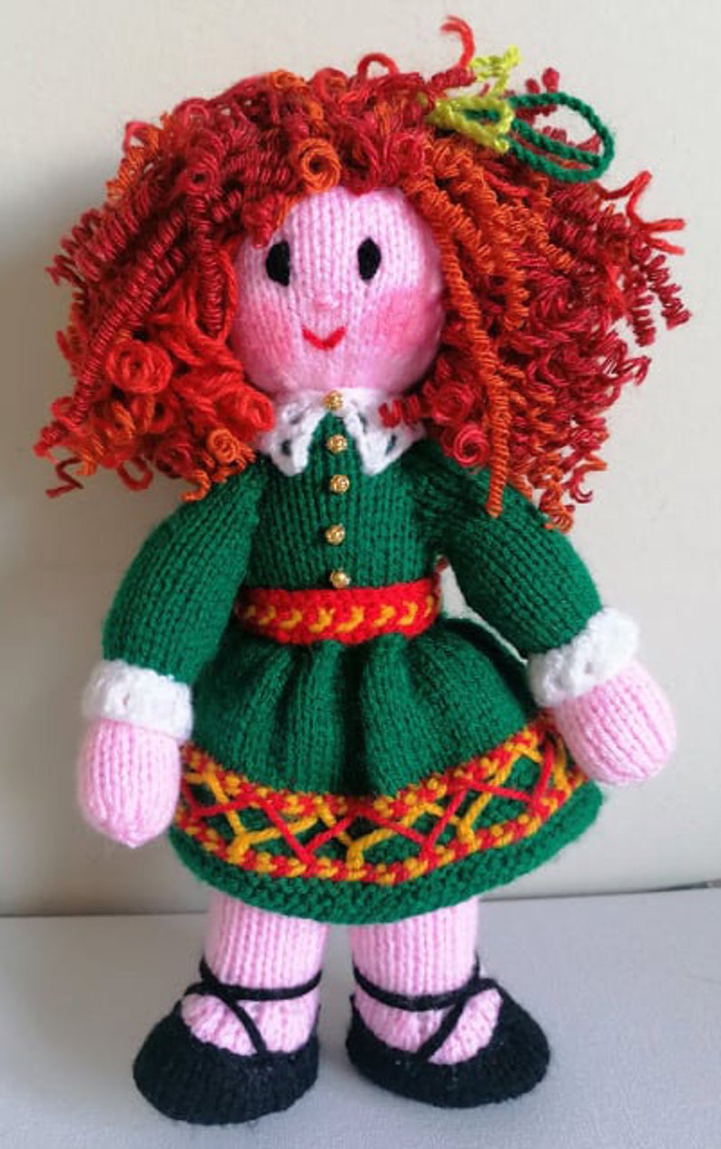 The Irish Dancer Knitting Pattern PDF Emailed to Buyer - Etsy