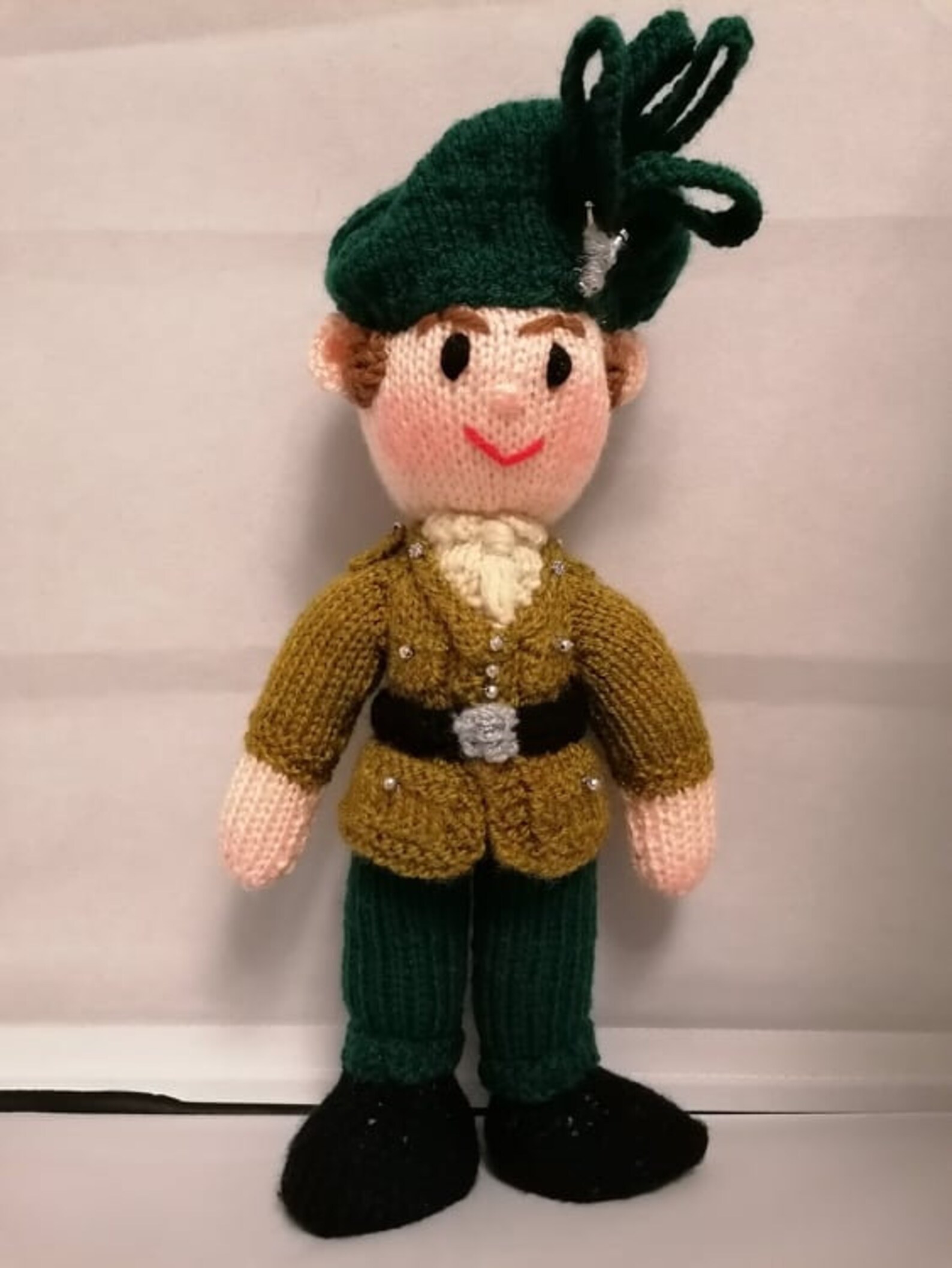 Royal Irish Regiment Soldier & the Colonel Toy Knitting | Etsy
