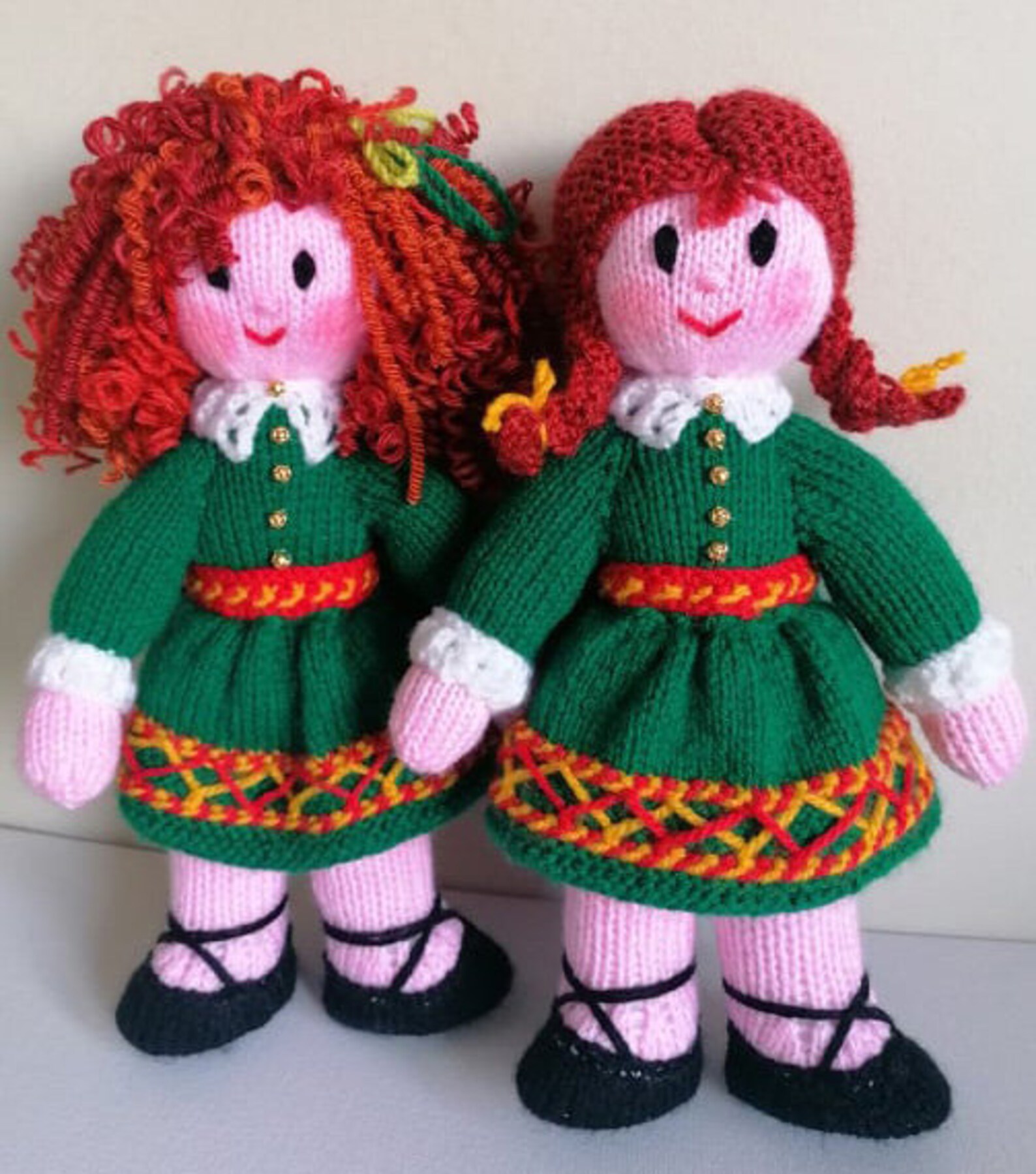 The Irish Dancer Knitting Pattern PDF Emailed to Buyer - Etsy