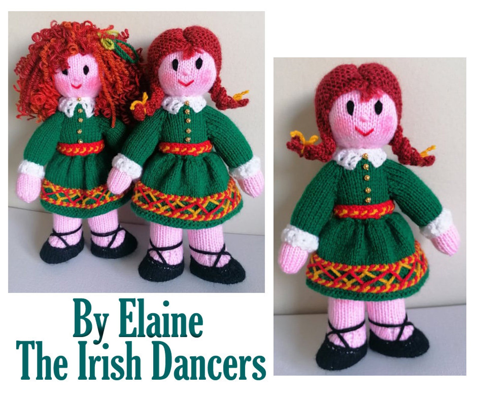 The Irish Dancer Knitting Pattern PDF Emailed to Buyer - Etsy