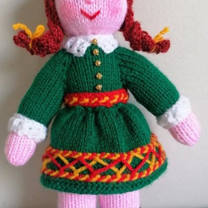 The Irish Dancer Knitting Pattern PDF Emailed to Buyer - Etsy