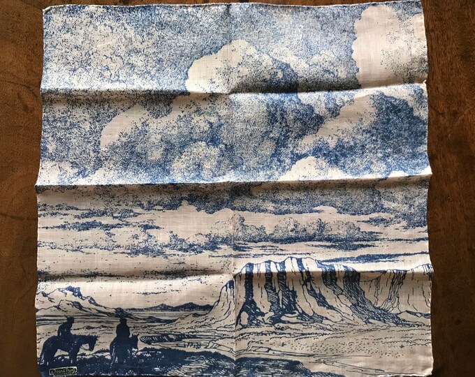 A Foard Print Hollywood Original Handkerchief * Peaceful Native ...