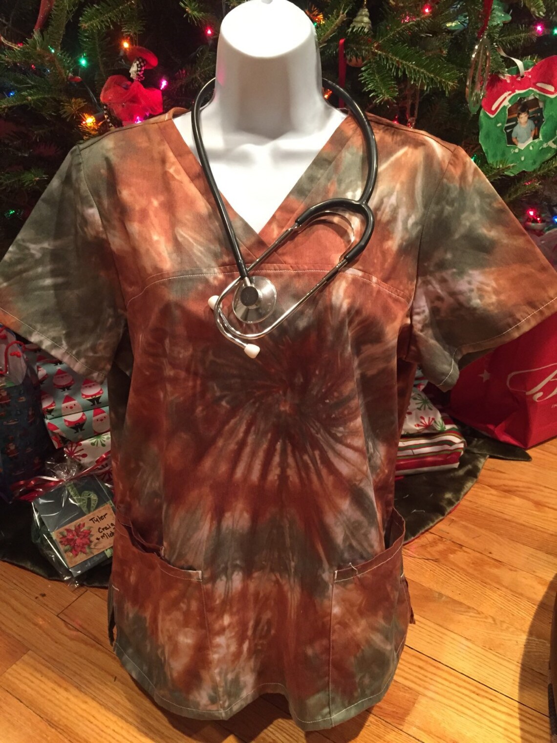 Autumn Themed Clothing RN Scrubs Scrub Top Woman Healthcare - Etsy