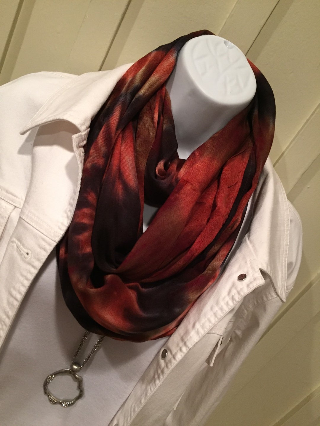 Tie Dye Infinity Scarf Infinity Scarf for Women Last Minute - Etsy
