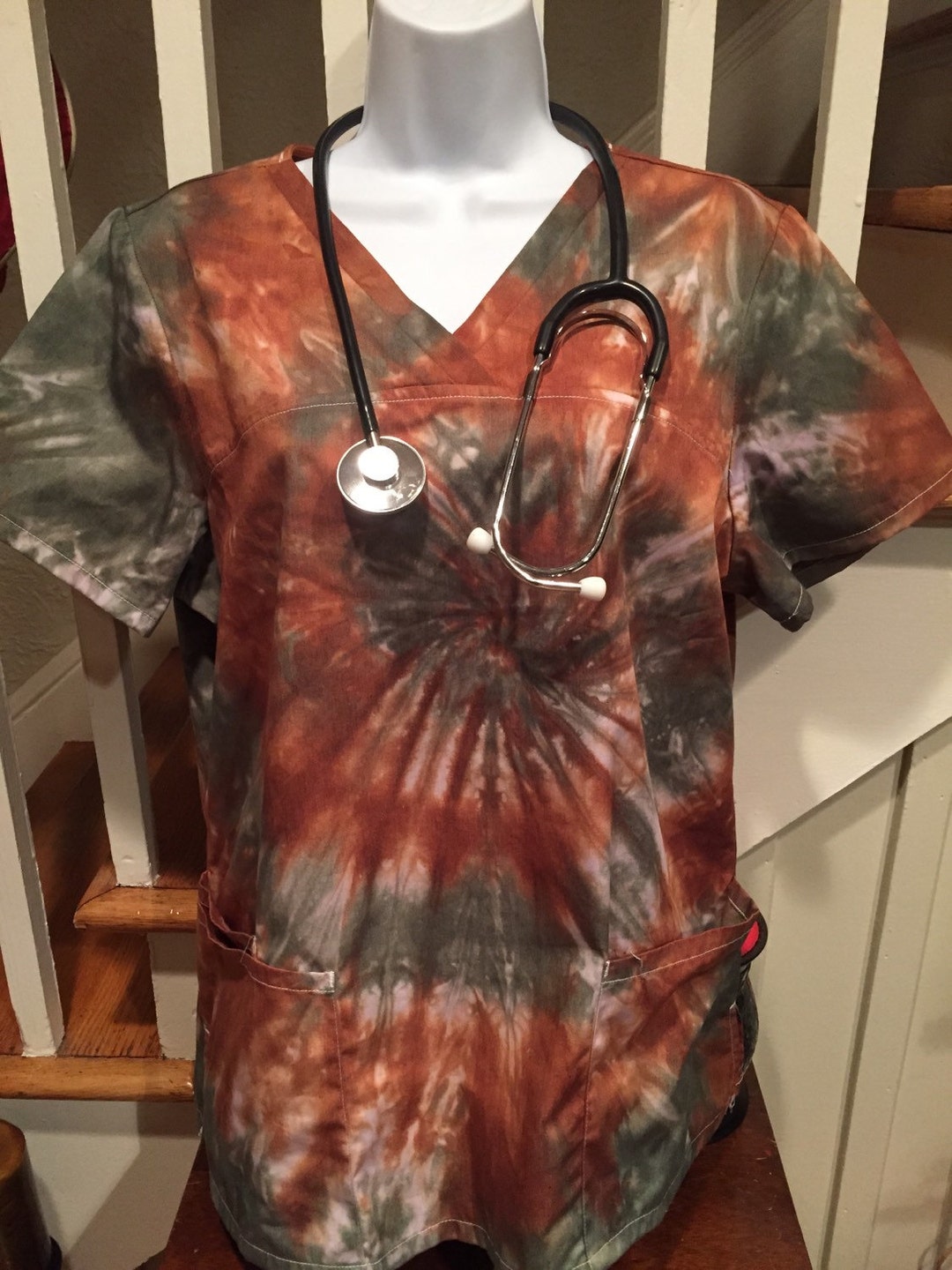 Autumn Themed Clothing, RN Scrubs, Scrub Top Woman, Healthcare Clothing ...