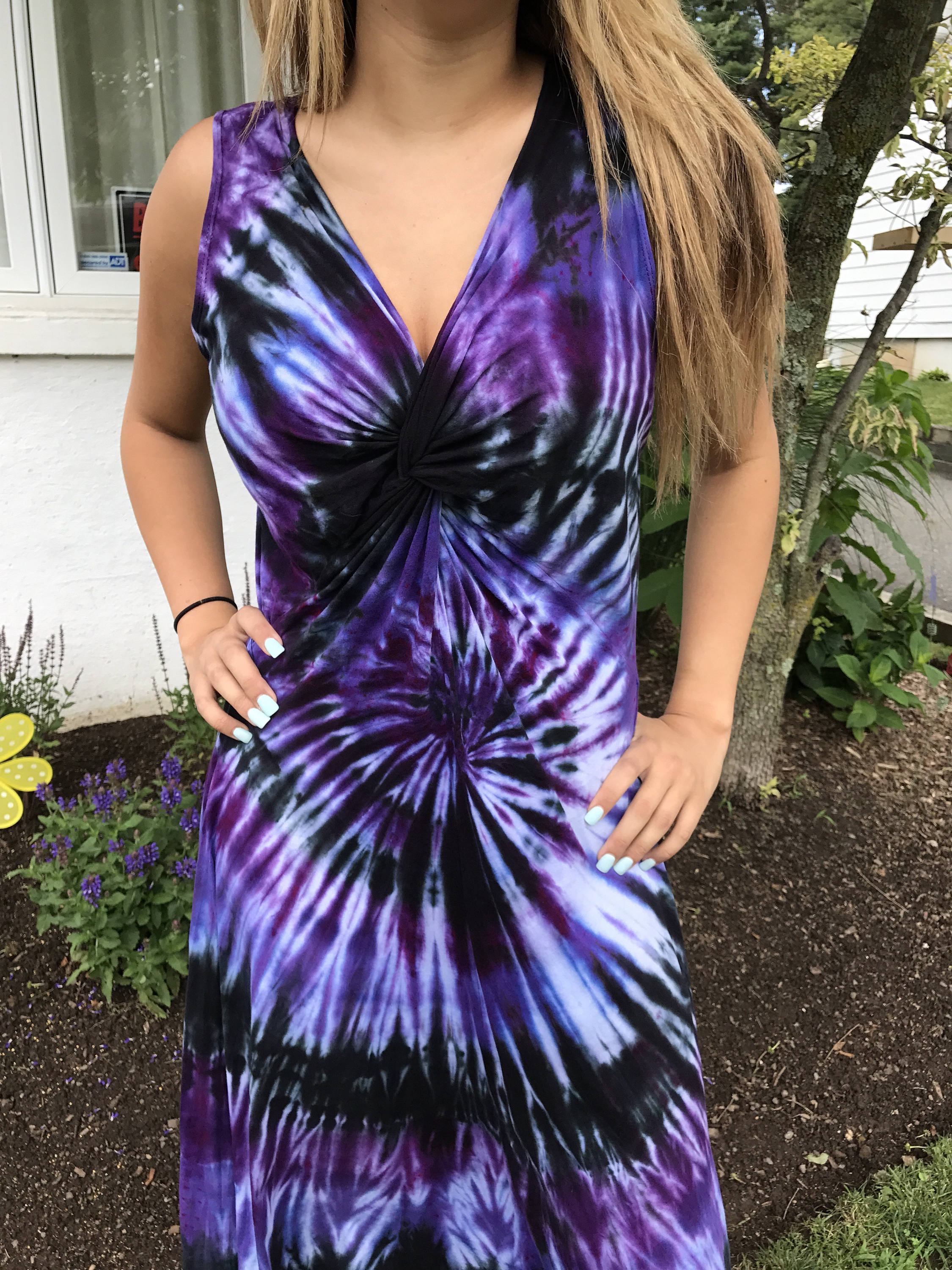 Tie Dye Dress Tank Dress for Summer Festival Dress - Etsy