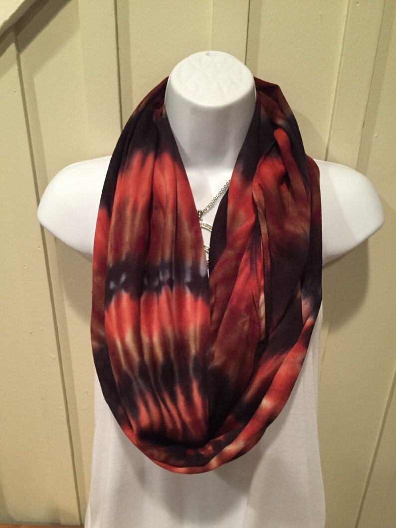 Tie dye infinity scarf infinity scarf for women last minute | Etsy