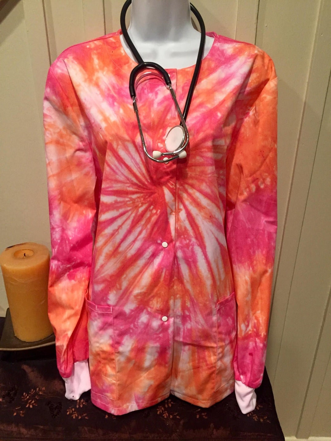 New LOWER PRICE, Nurse's Scrub Jacket, Medical Clothing, Hospital ...