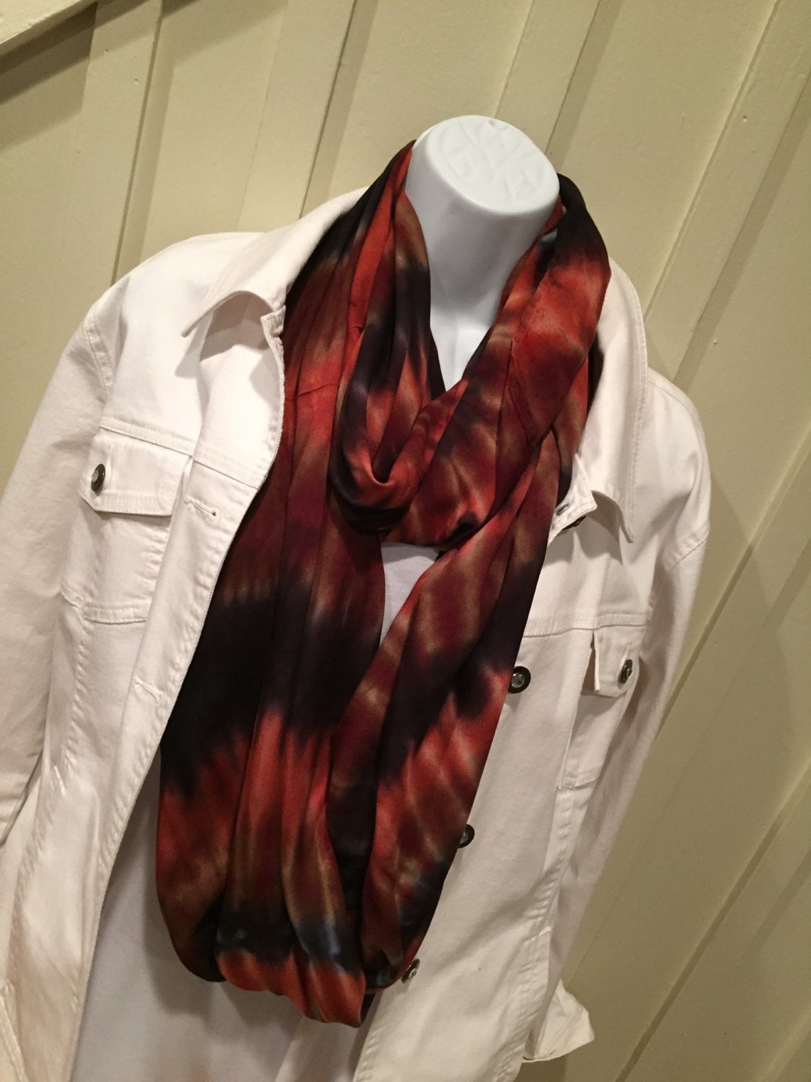 Tie Dye Infinity Scarf Infinity Scarf for Women Last Minute - Etsy