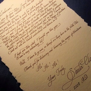 Handwritten Love Letter Custom Calligraphy Service Personalized Love ...