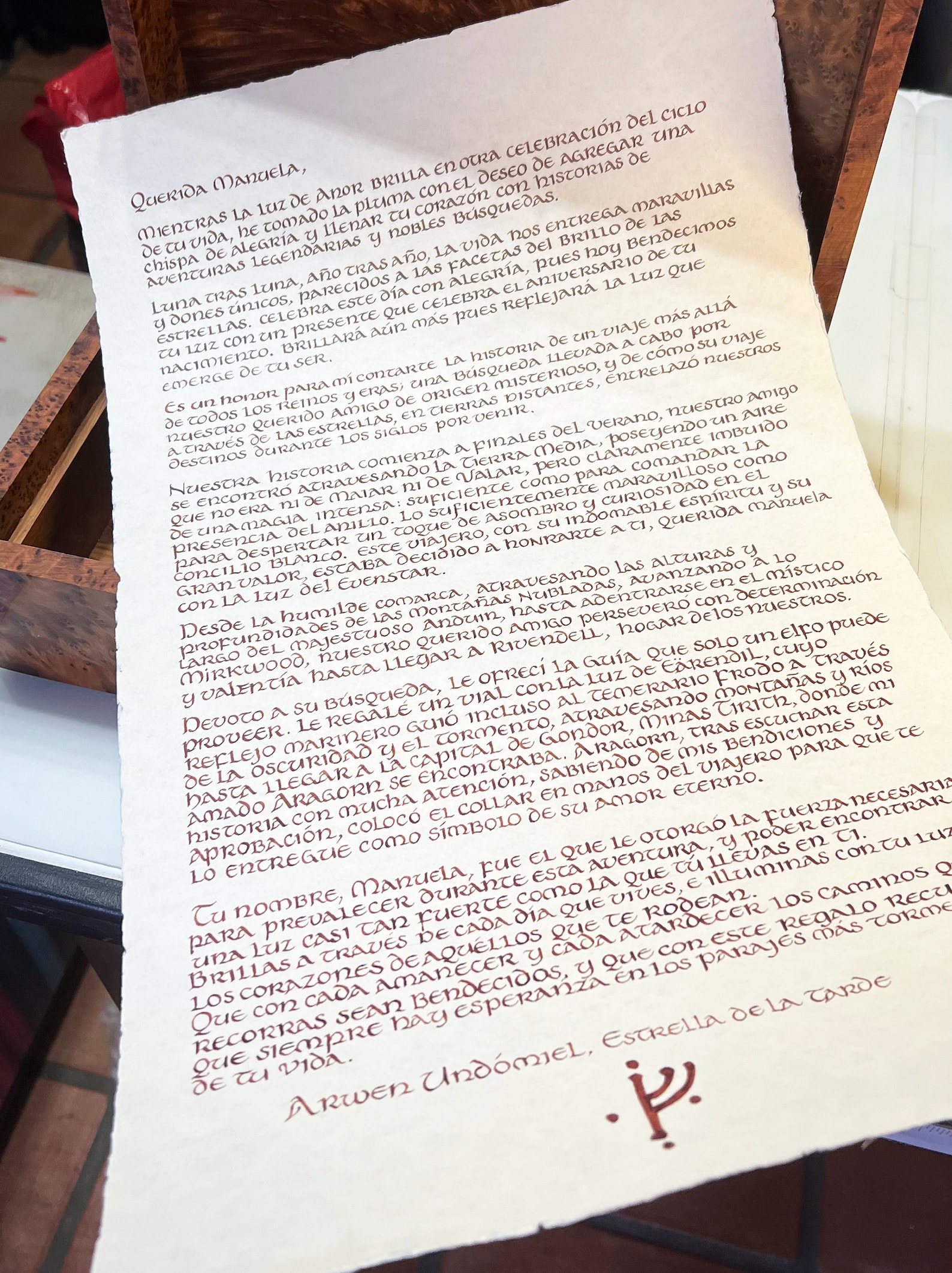 Handwritten Love Letter Custom Calligraphy Service Personalized Love ...