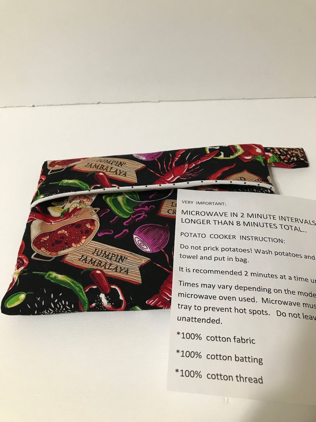 Large Microwave Potato Bag -potato Express Pouch-perfect Potato in Just ...