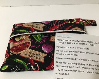 Large Microwave Potato Bag -potato Express Pouch-perfect Potato in Just ...