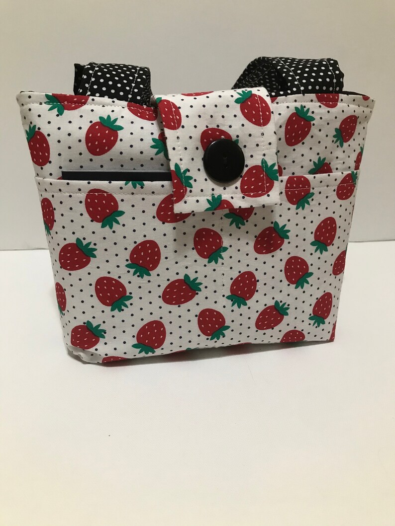 Beautiful Strawberry Design Bible Tote/bible Bag - Etsy