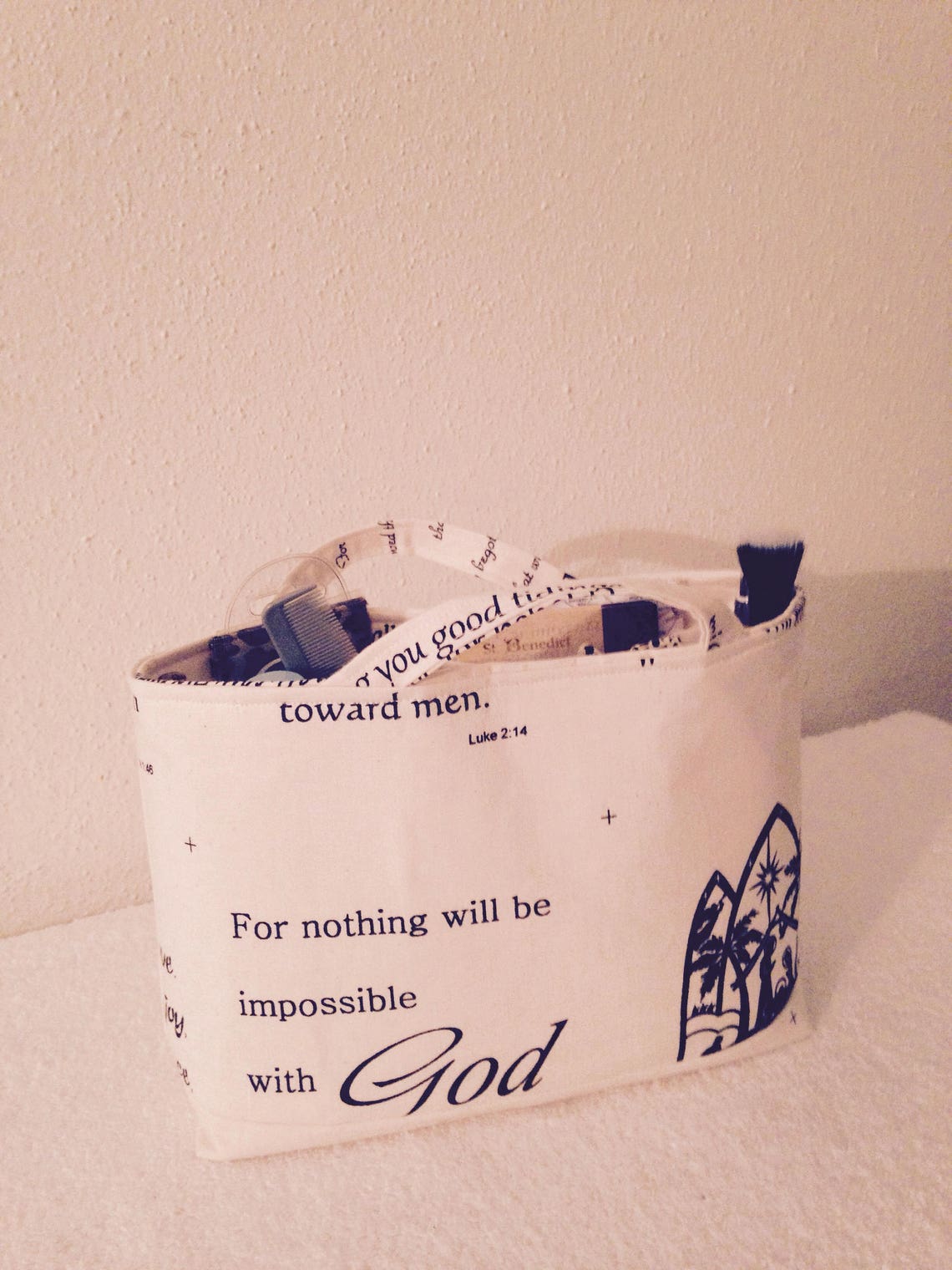Beautiful Scripture Design Purse Organizer Insert 24 - Etsy