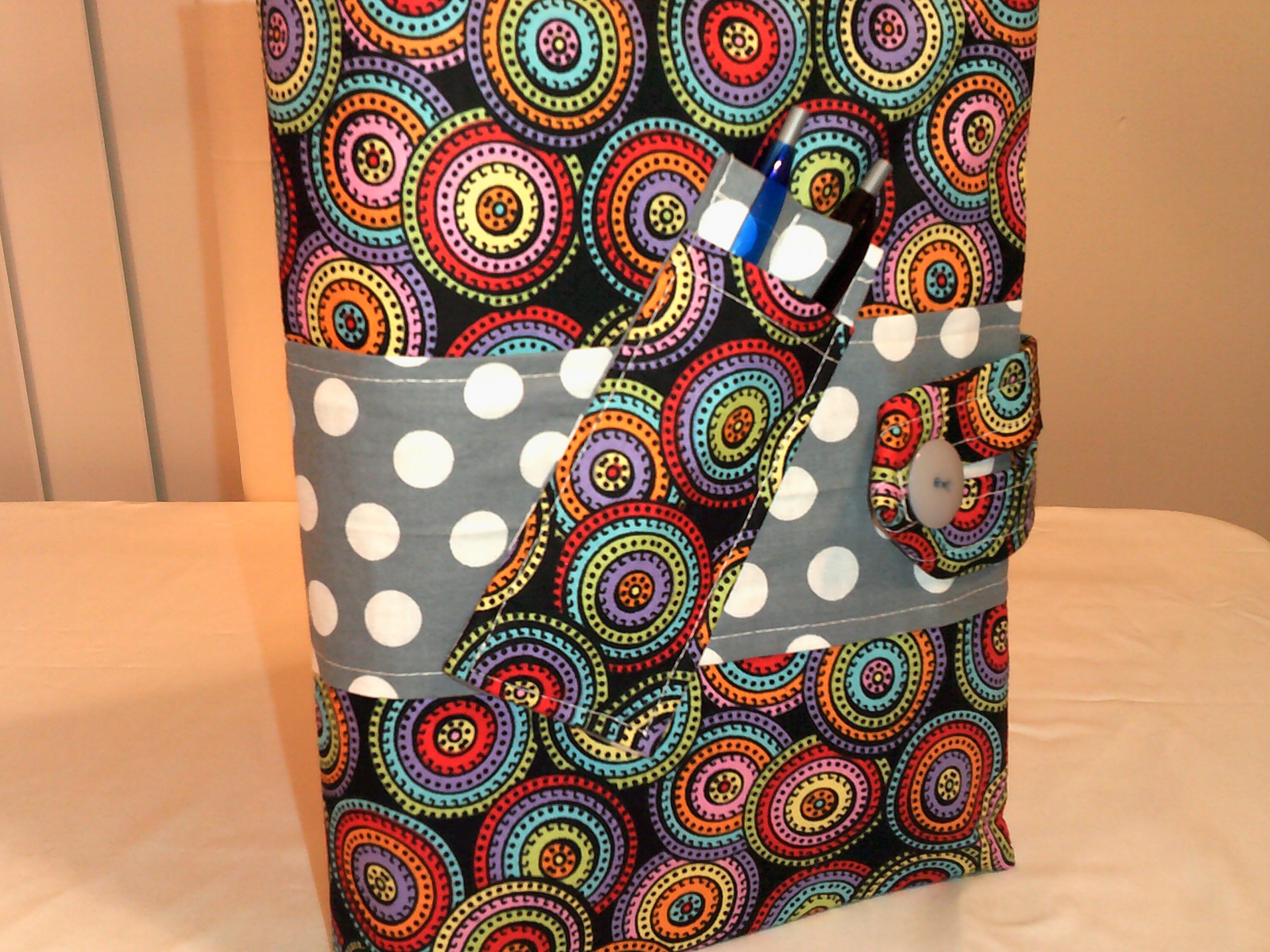 Beautiful Dotted Disc and Gray Polka Dots Bible Cover With | Etsy