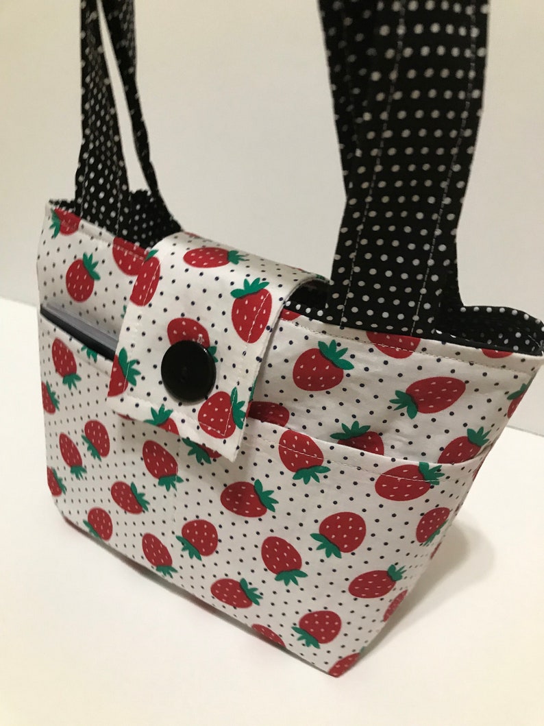 Beautiful Strawberry Design Bible Tote/bible Bag - Etsy