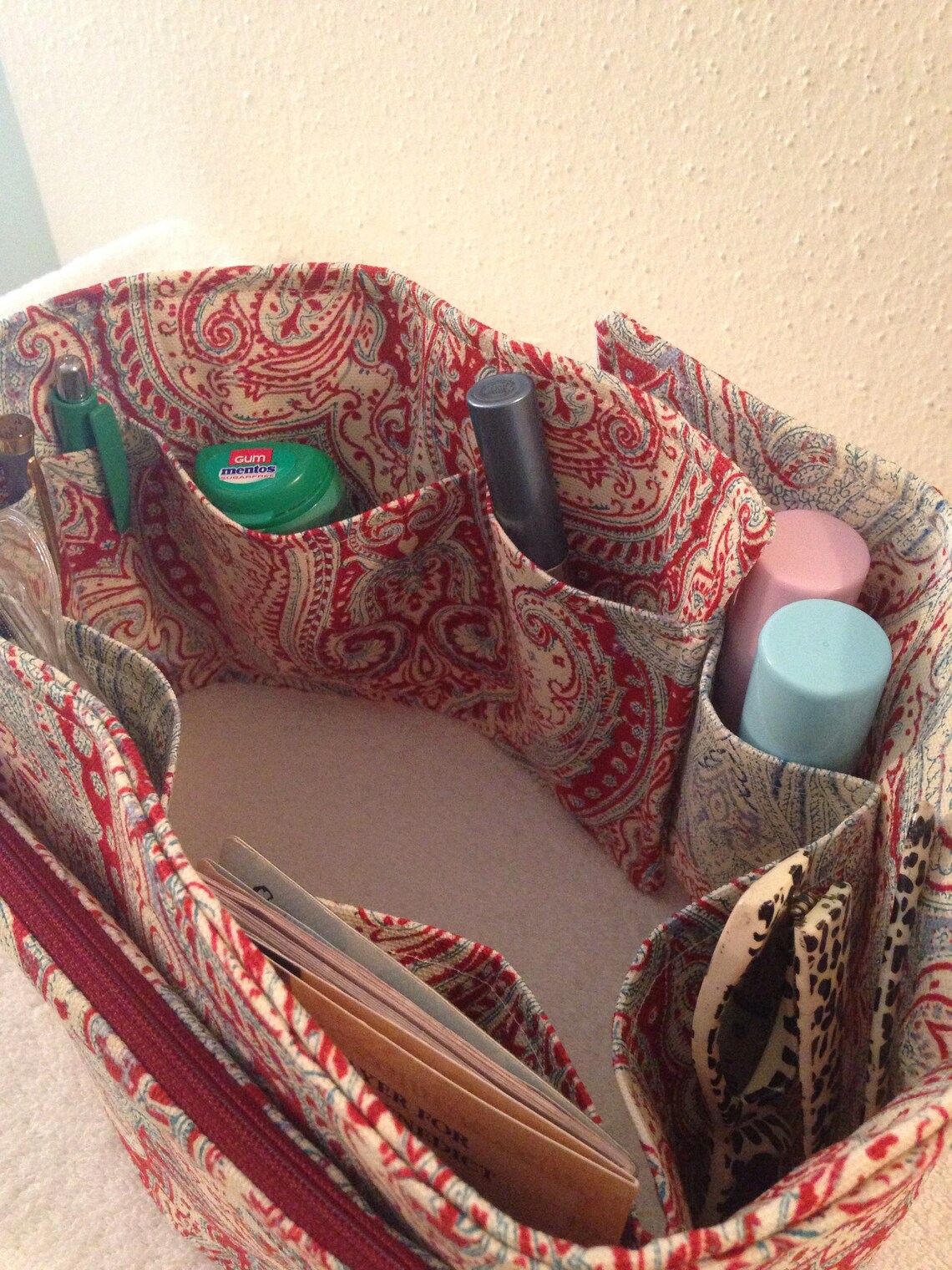 Paisley Design Purse Organizer Insert 29 Long - Etsy