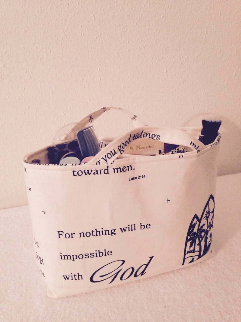 Beautiful Scripture Design Purse Organizer Insert 24 - Etsy