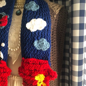 Inspired by Snoopy Woodstock Red Baron Joe Cool Scarves Peanuts Gang ...