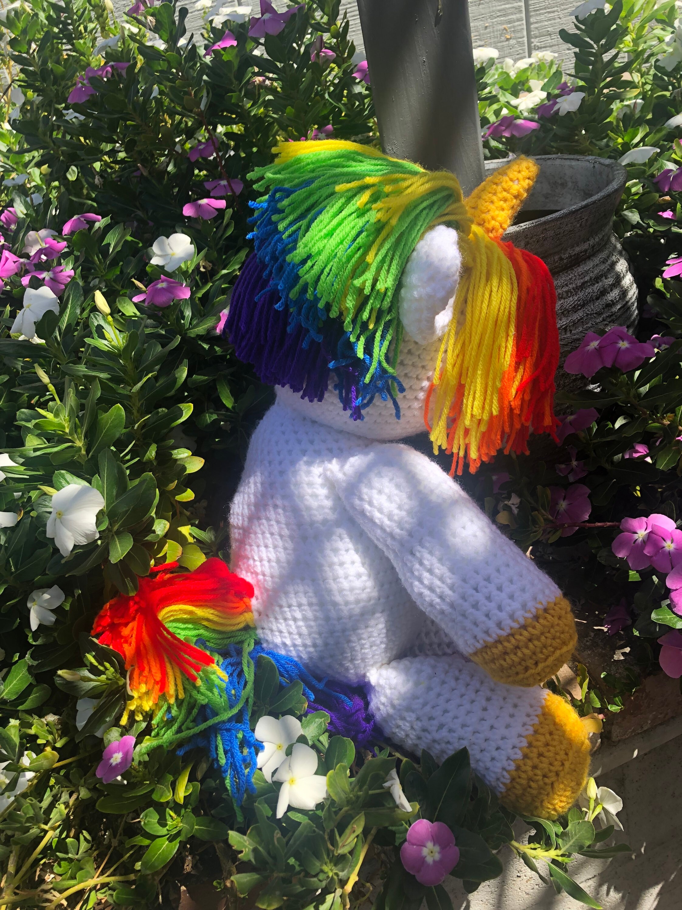 Ursula the Unicorn: Crochet Amigurumi Stuffed Animal Plush - Etsy