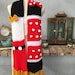 Inspired by Mickey Mouse and Minnie Mouse Scarf One on Each End Knit ...