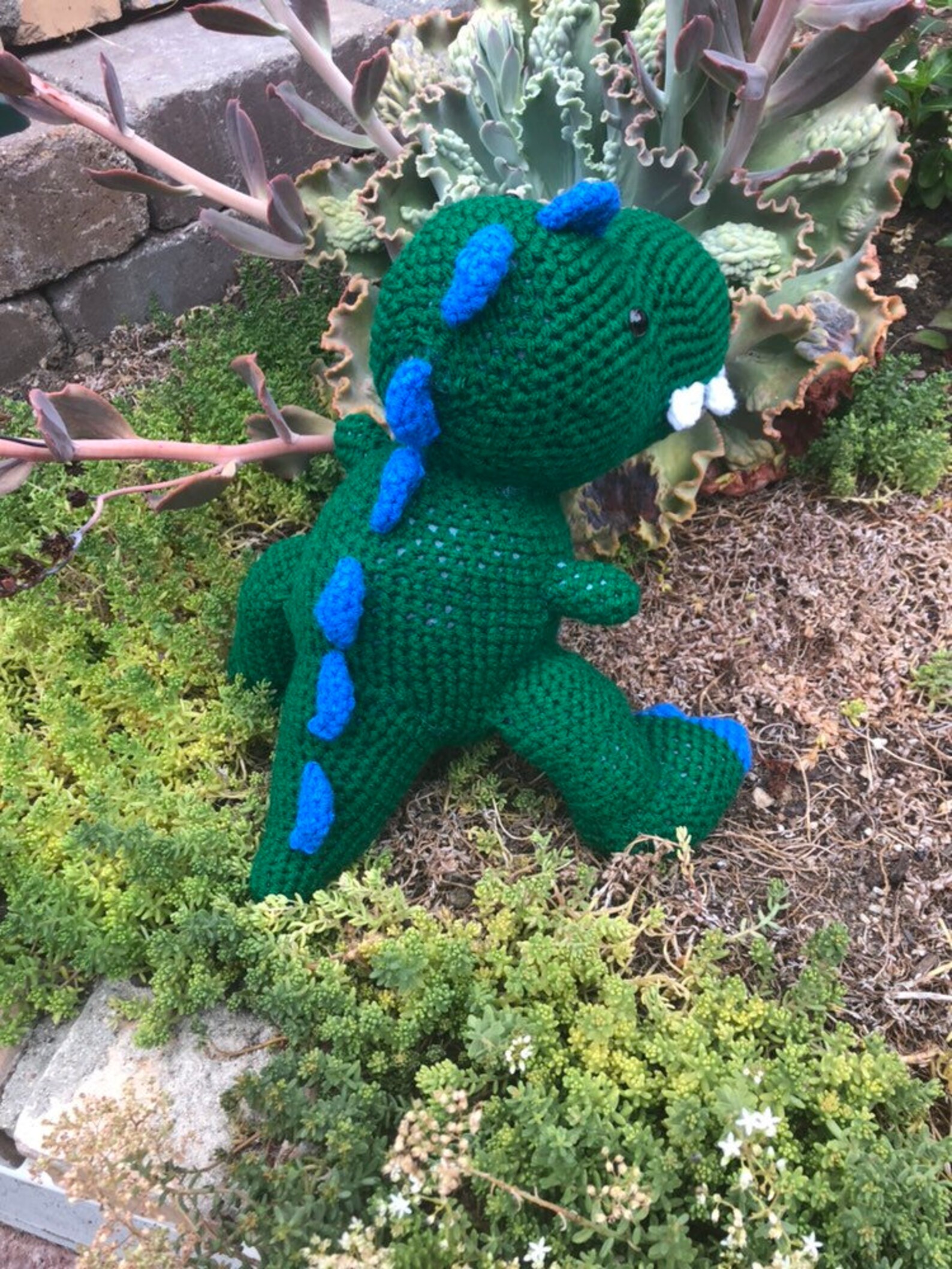 Riley Rex Dinosaur Amigurumi T-rex Stuffed Animal Doll Knit - Etsy