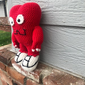 Inspired by Gossamer From Looney Tunes Amigurumi Stuffed Animal Doll ...