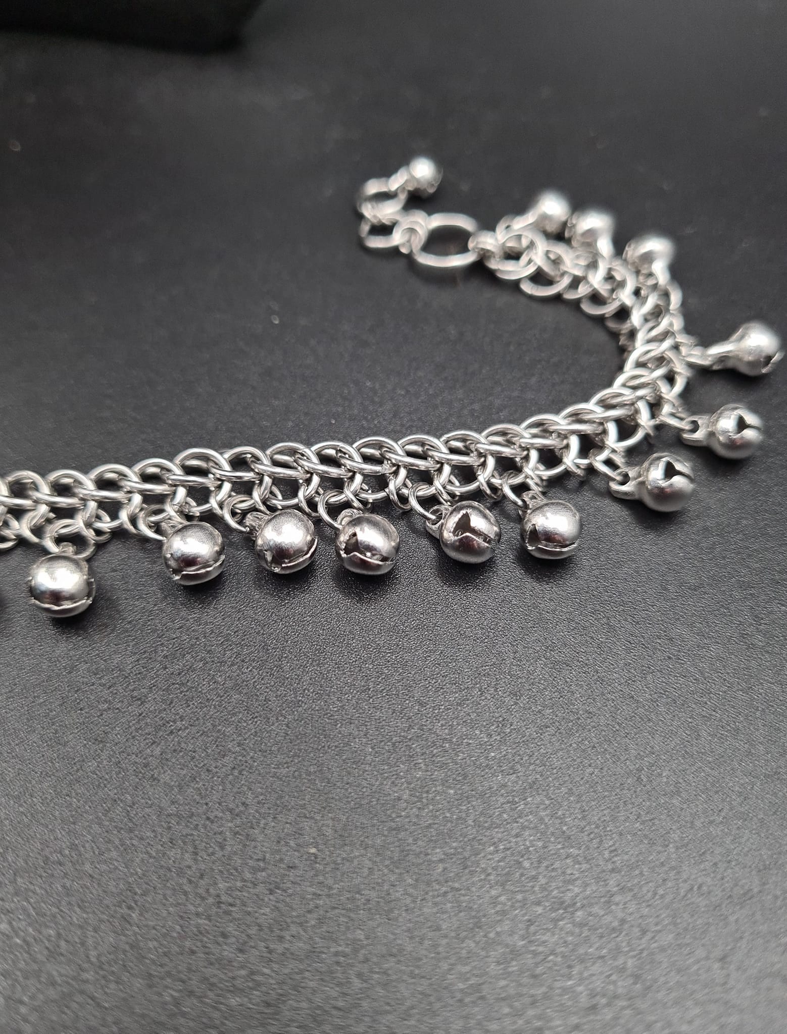Stainless Steel Chainmail Jingle Bells Anklet or Bracelet for - Etsy Israel