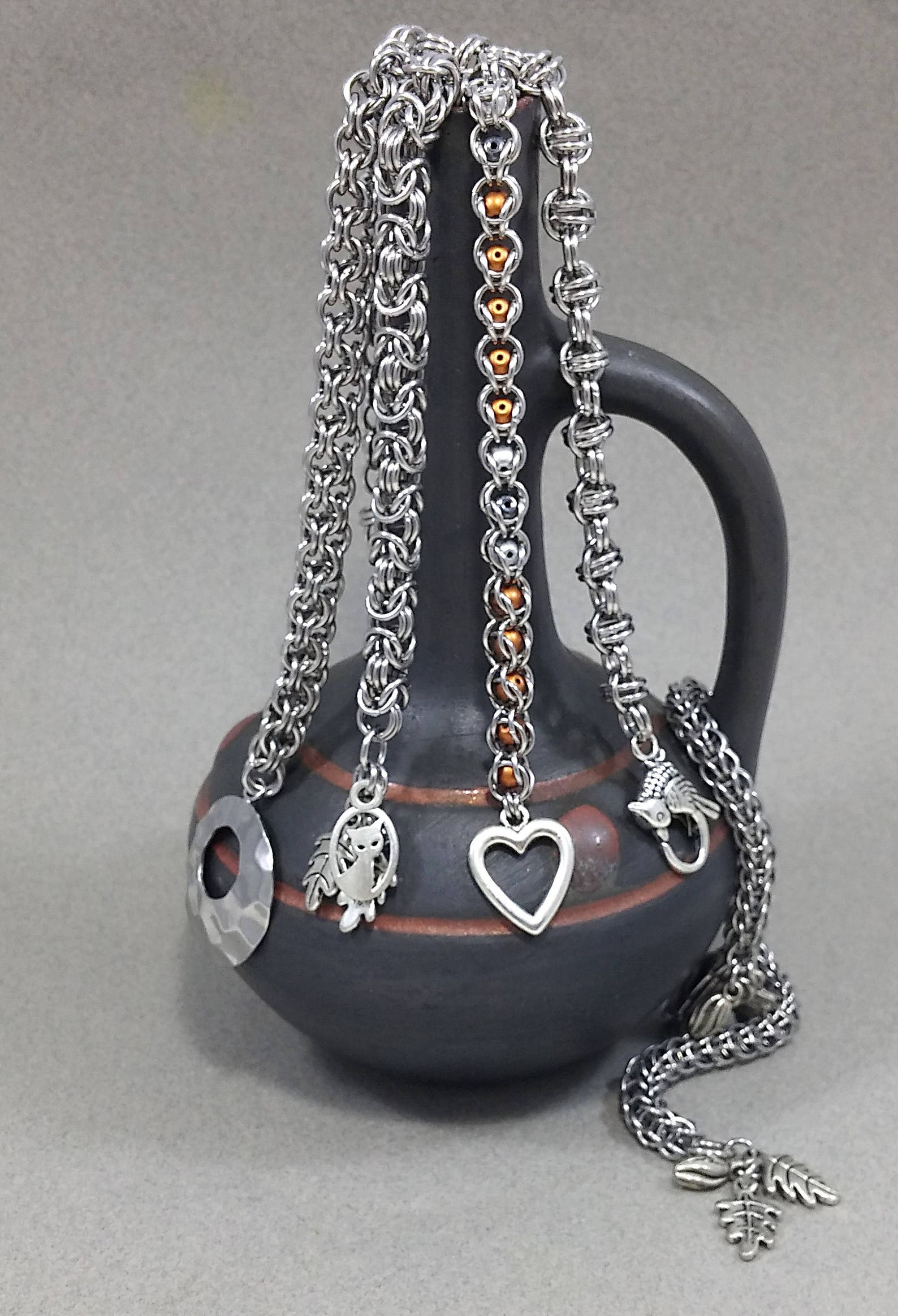 Made to Order Stainless Steel Chainmail Tiny Coins Anklet or - Etsy