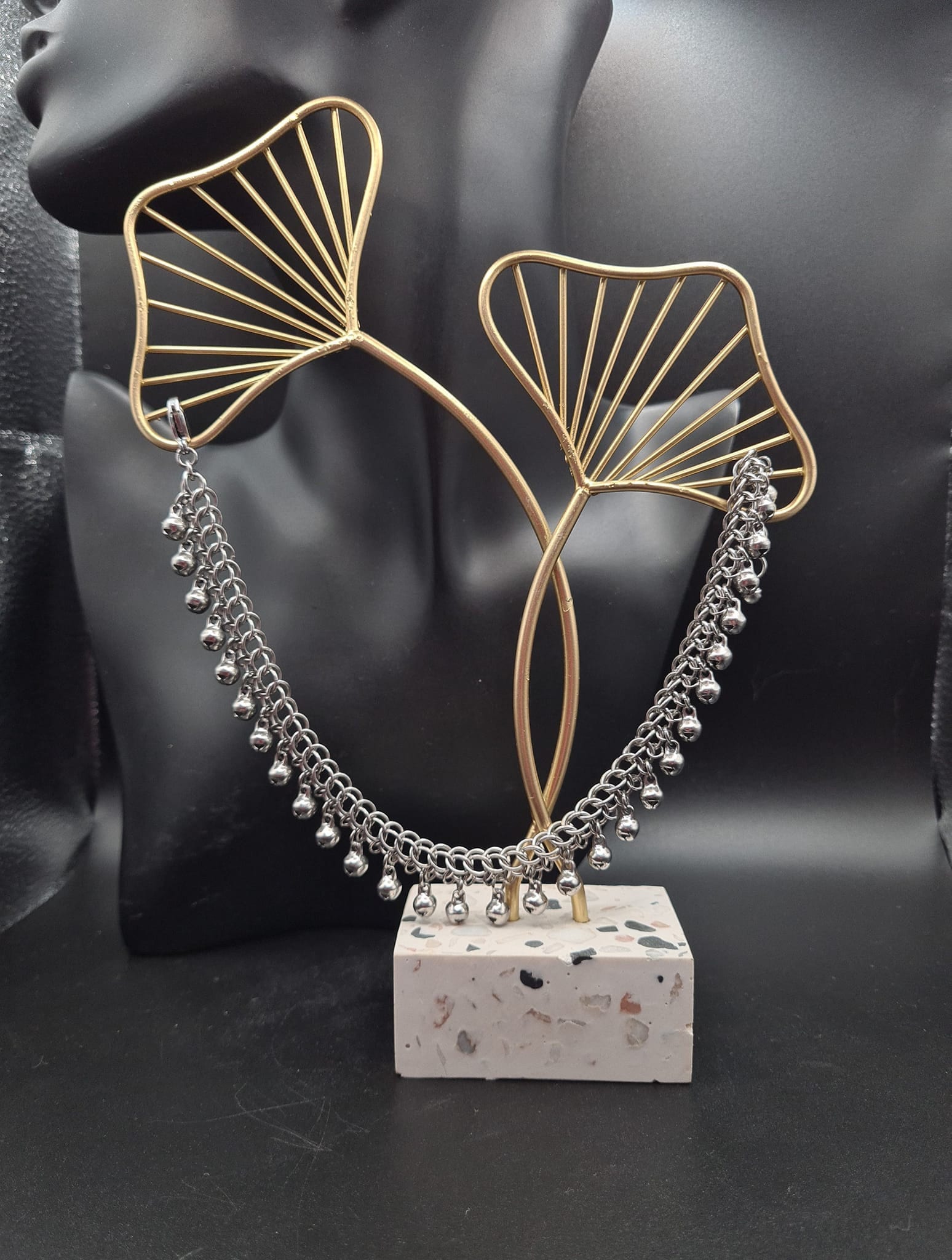 Stainless Steel Chainmail Jingle Bells Anklet or Bracelet for - Etsy Israel