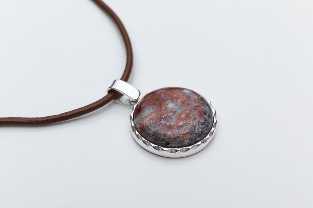 Red Larimar Specimen Pendant Hype | Rare Larimar Stone | the Larimar ...