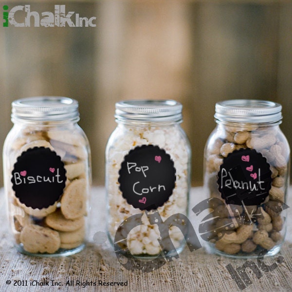 Scalloped Labels - Etsy