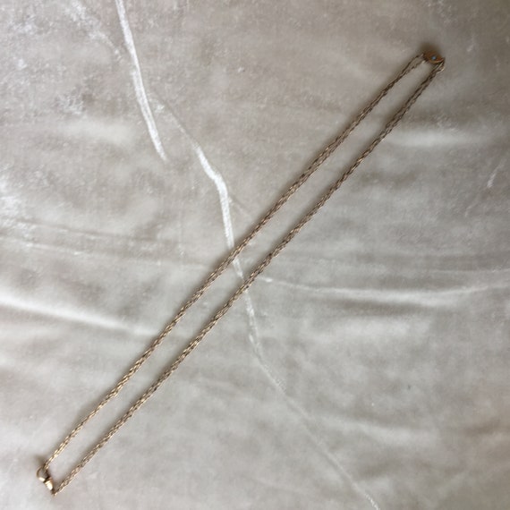 Antique Opal Slide Charm Chain Victorian Edwardian HD… - Gem