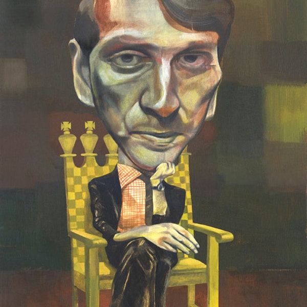 Bobby Fischer Print - Etsy