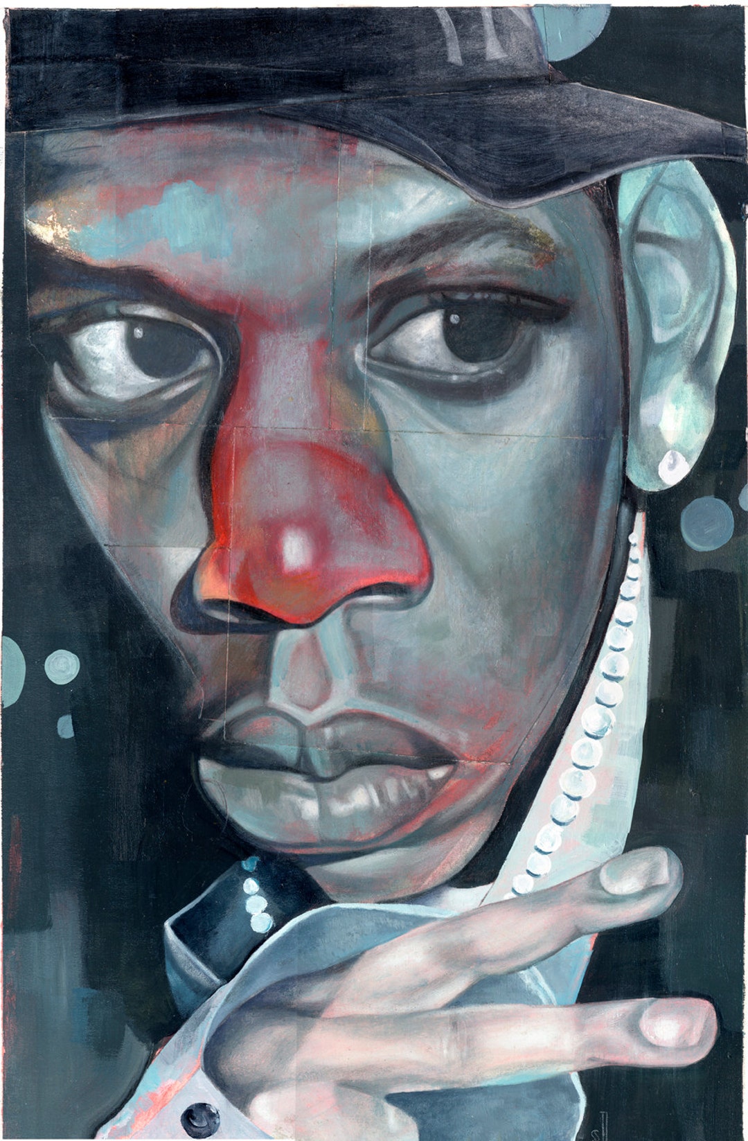 Jay-z Portrait - Archival Art Print by Scott Laumann - Etsy