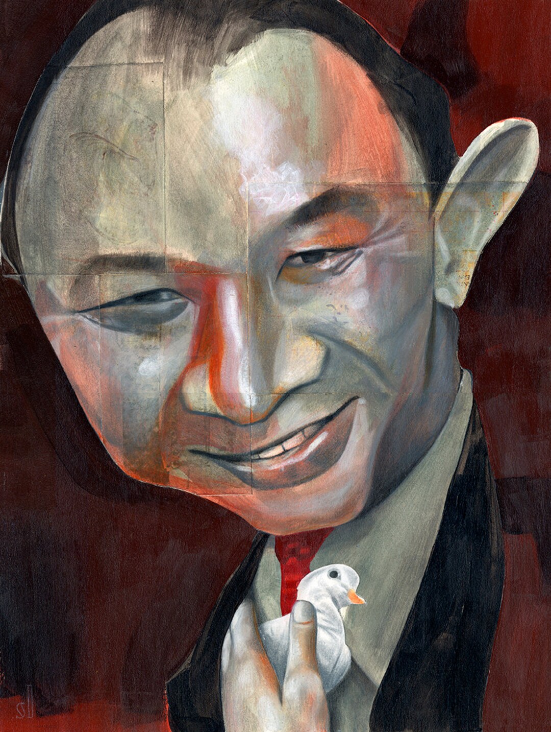 John Woo Portrait Tirage dart darchives par Scott Laumann - Etsy France