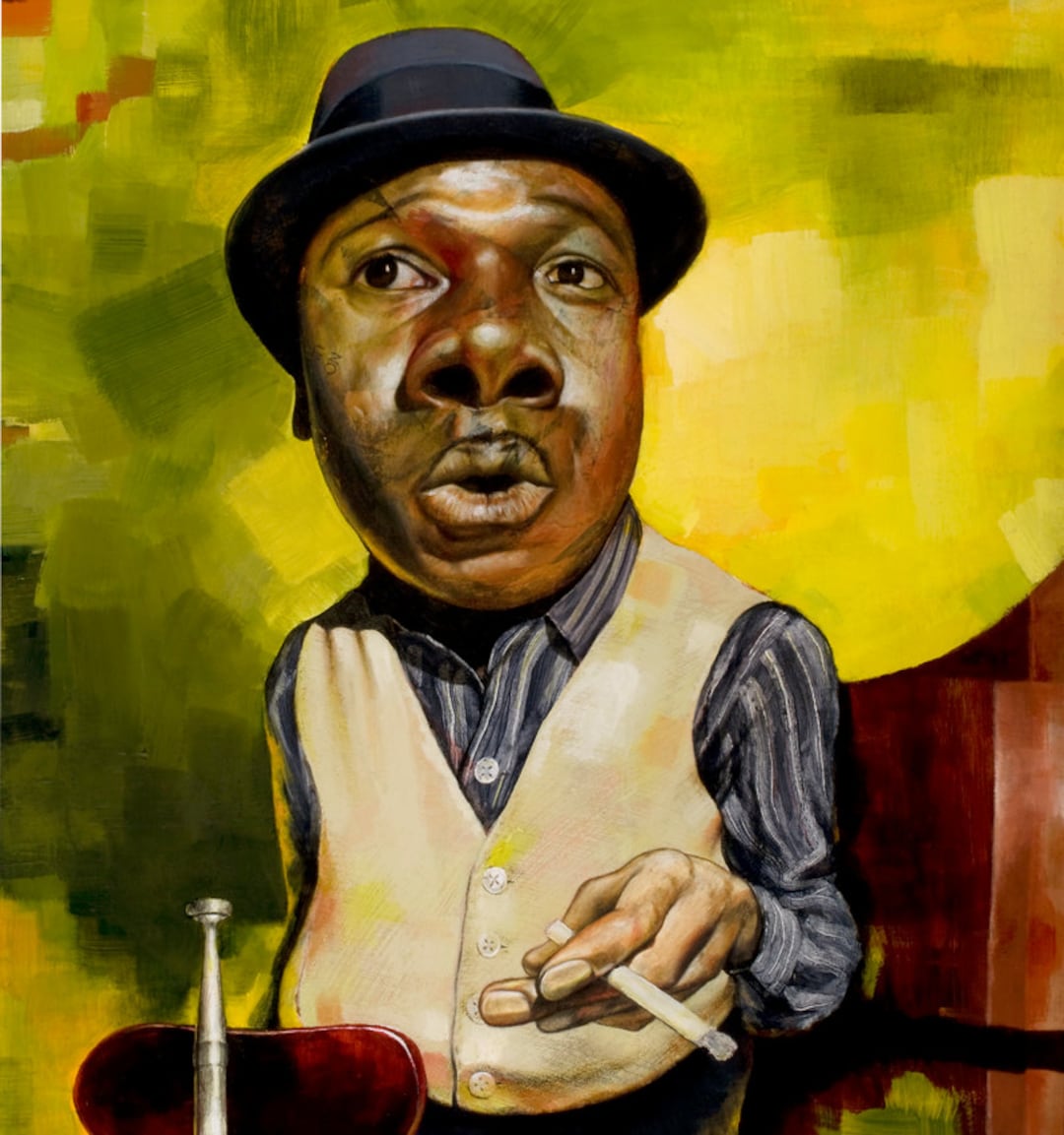 Thad Jones Portrait - Archival Art Print by Scott Laumann - Etsy