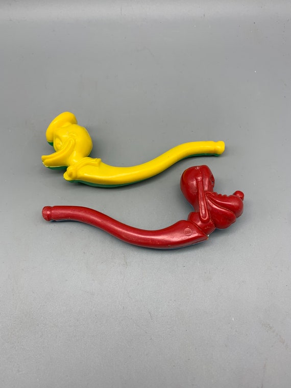 Walt Disney Character Bubble Pipes Two Tone Pluto and Donald - Etsy
